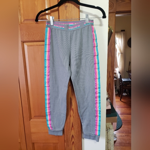 Justice | Bottoms | Justice Girls Gray Joggers Sweatpants With Pastel ...